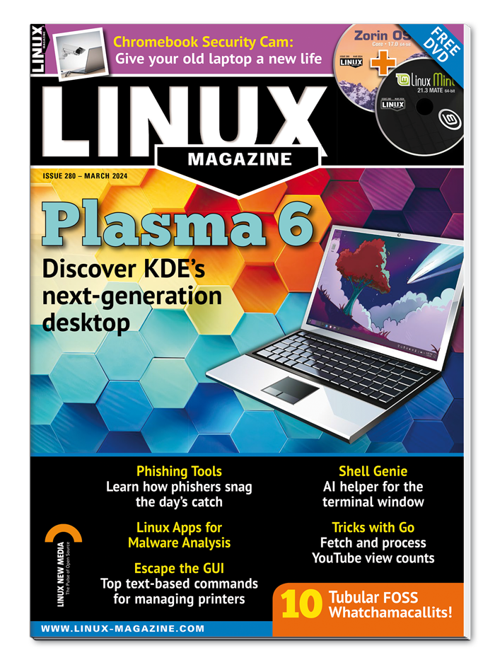 Linux Magazine #280 - Digital Issue | Linux New Media Shop